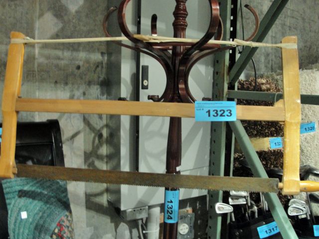 Vintage wooden swede saw