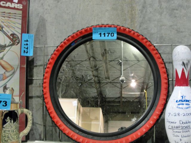 GT super BMX bike tire wall mirror