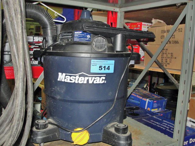 Mastervac wet/dry shop vac