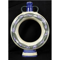 Circular Round Porcelain Painted Ceramic Decanter Jug