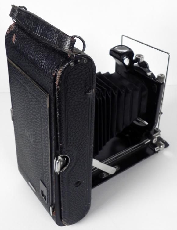 Antique Ica Dresden Compur Large Format Folding Camera
