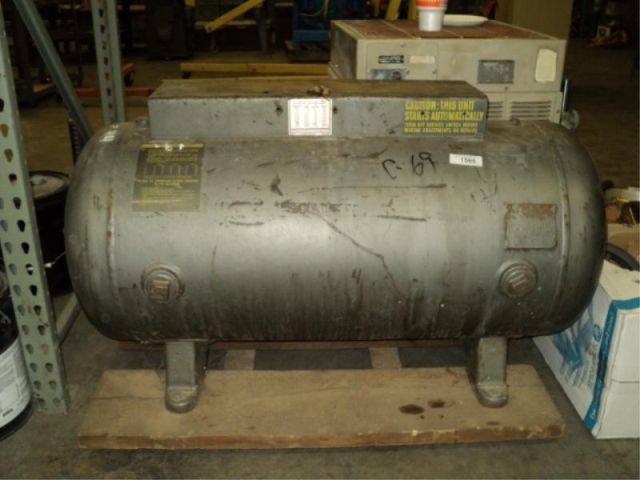 DAYTON 60 GALLON HORIZONTAL AIR COMPRESSOR TANK