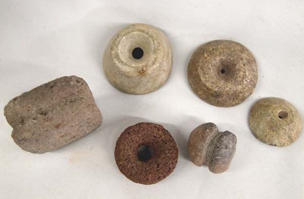 Prehistoric Stone Fishing Sinkers & Straighteners