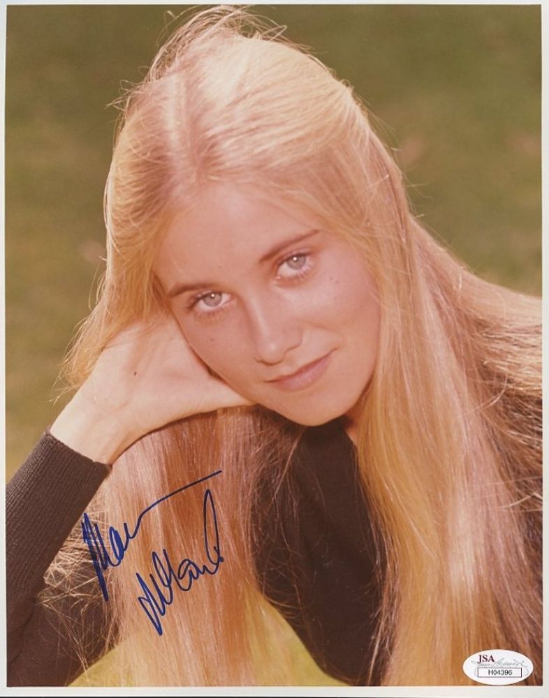 Maureen McCormick Signed 8x10 Photo: "The Brady Bunch" (JSA COA)