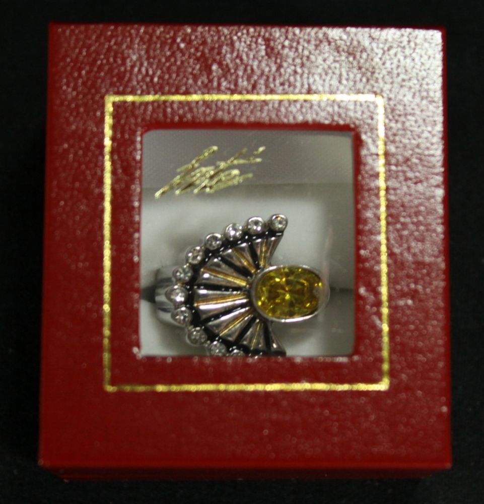 Erte Limited Edition Authentic "La Mer Ring" #11/500 (Size 6.5)