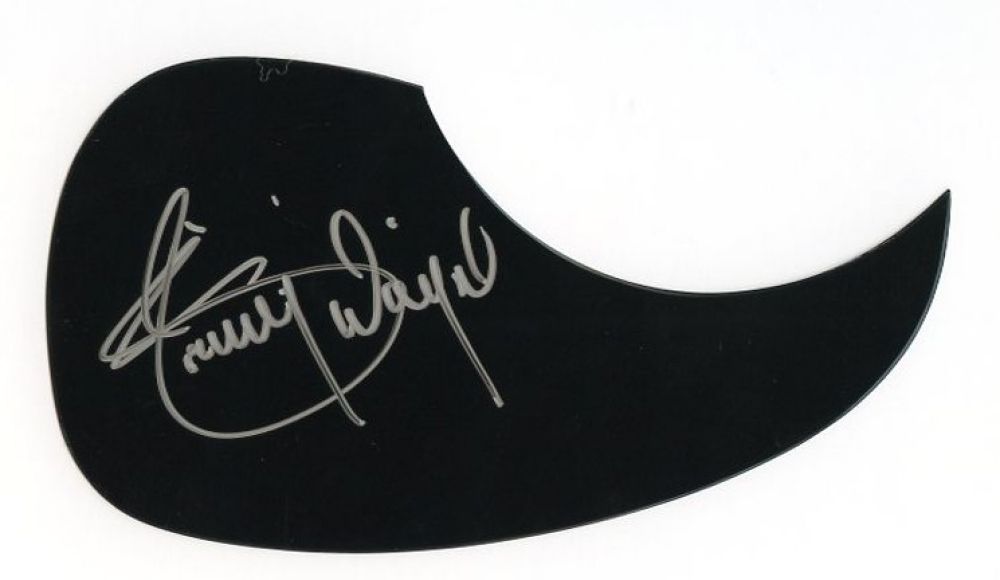 Jimmy Wayne Signed Acoustic Guitar Pickguard (PA LOA)