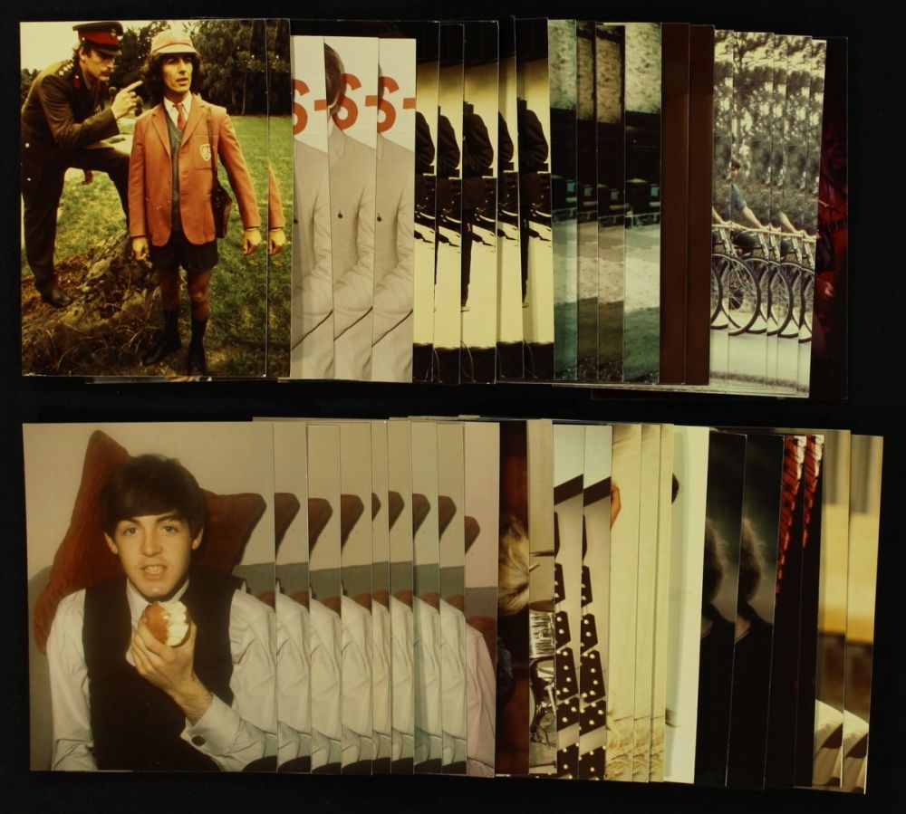Lot of (54) Vintage Beatles Color Photos From Original Negatives