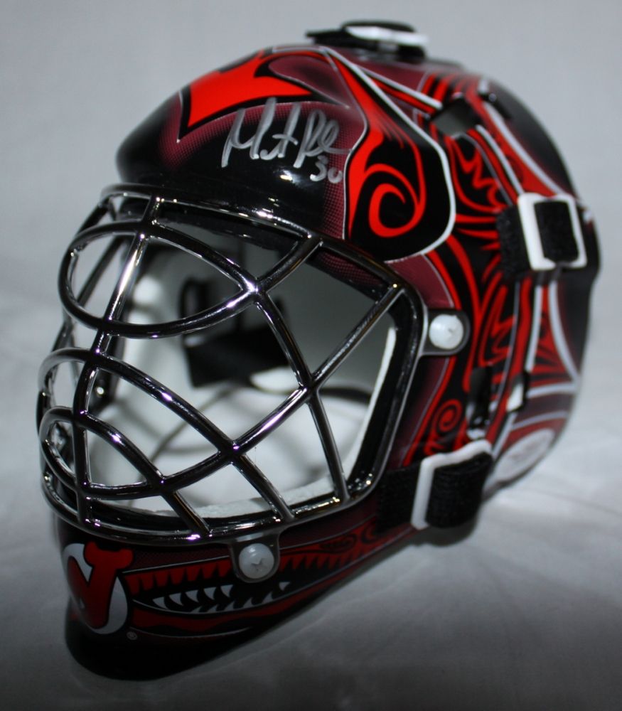 Martin Brodeur Signed Devils Mini-Helmet (JSA COA)