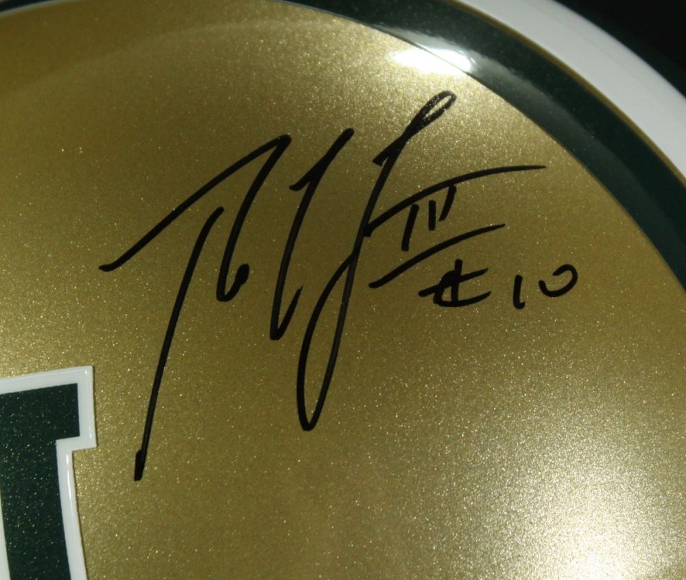 Robert Griffin III "RG3" Signed Baylor Full-Size Helmet (RG3 Hologram)