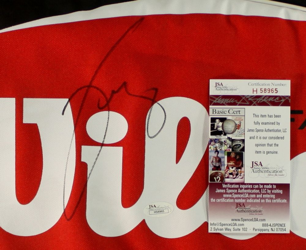 Venus Williams Signed Wilson Tennis Racquet Case & Tennis Racquet (JSA COA)