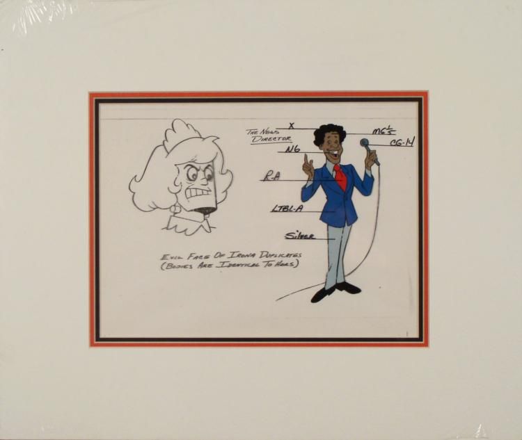 Richie Rich Original Production Model Cel 1980 Irona