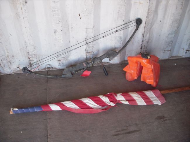 Bow, Slingshot, Motorcycle Gas Tank