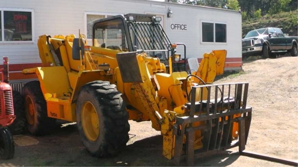 1996 JCB 510-40 Telehandler forklift Rough terrain fork. 10,000 lb 40 ...
