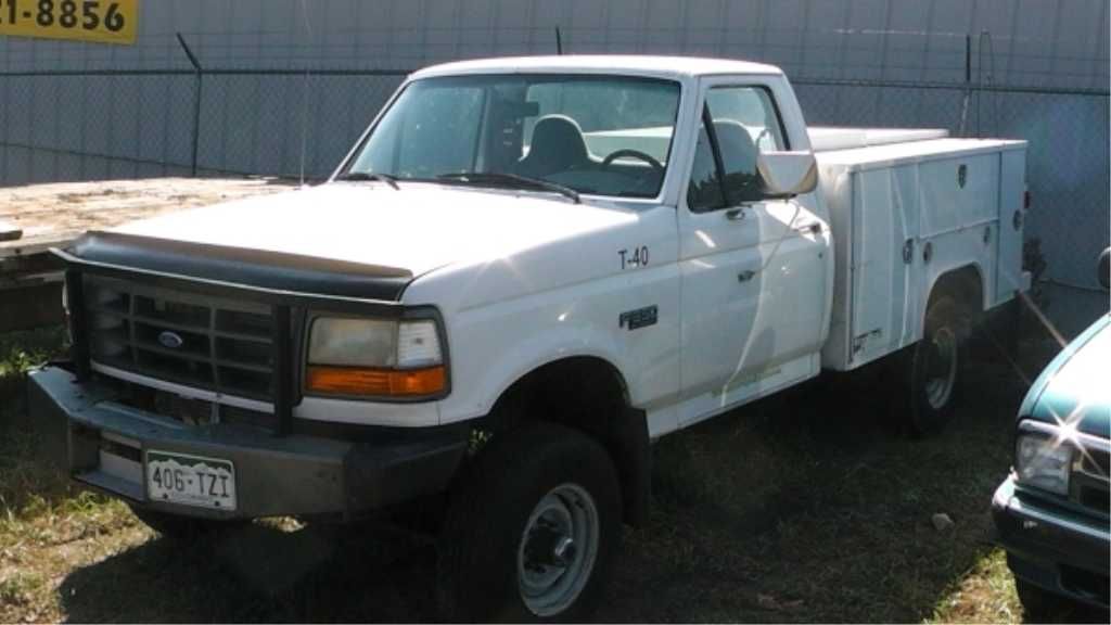 1997 Ford F-350 Utility Clean truck w/ all new brakes, drums, and ...