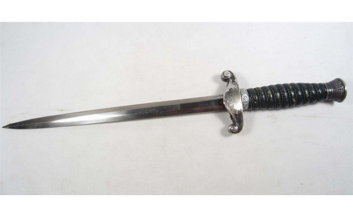 GERMAN NAZI LAND CUSTOMS OFFICERS DAGGER AND SCABBARD