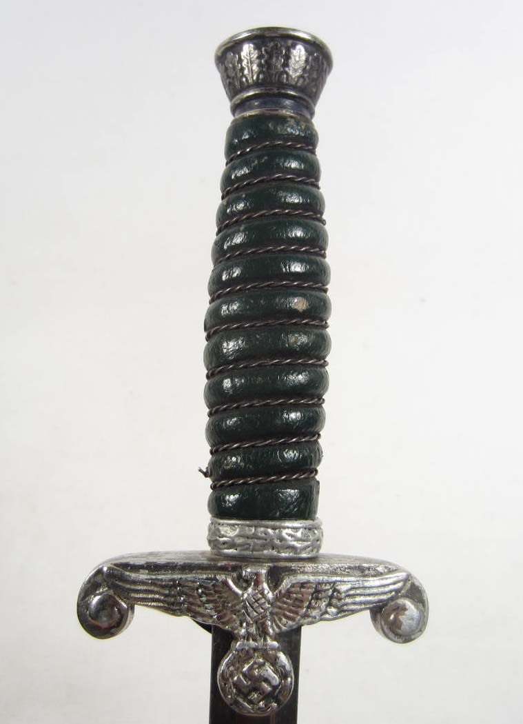 GERMAN NAZI LAND CUSTOMS OFFICERS DAGGER AND SCABBARD