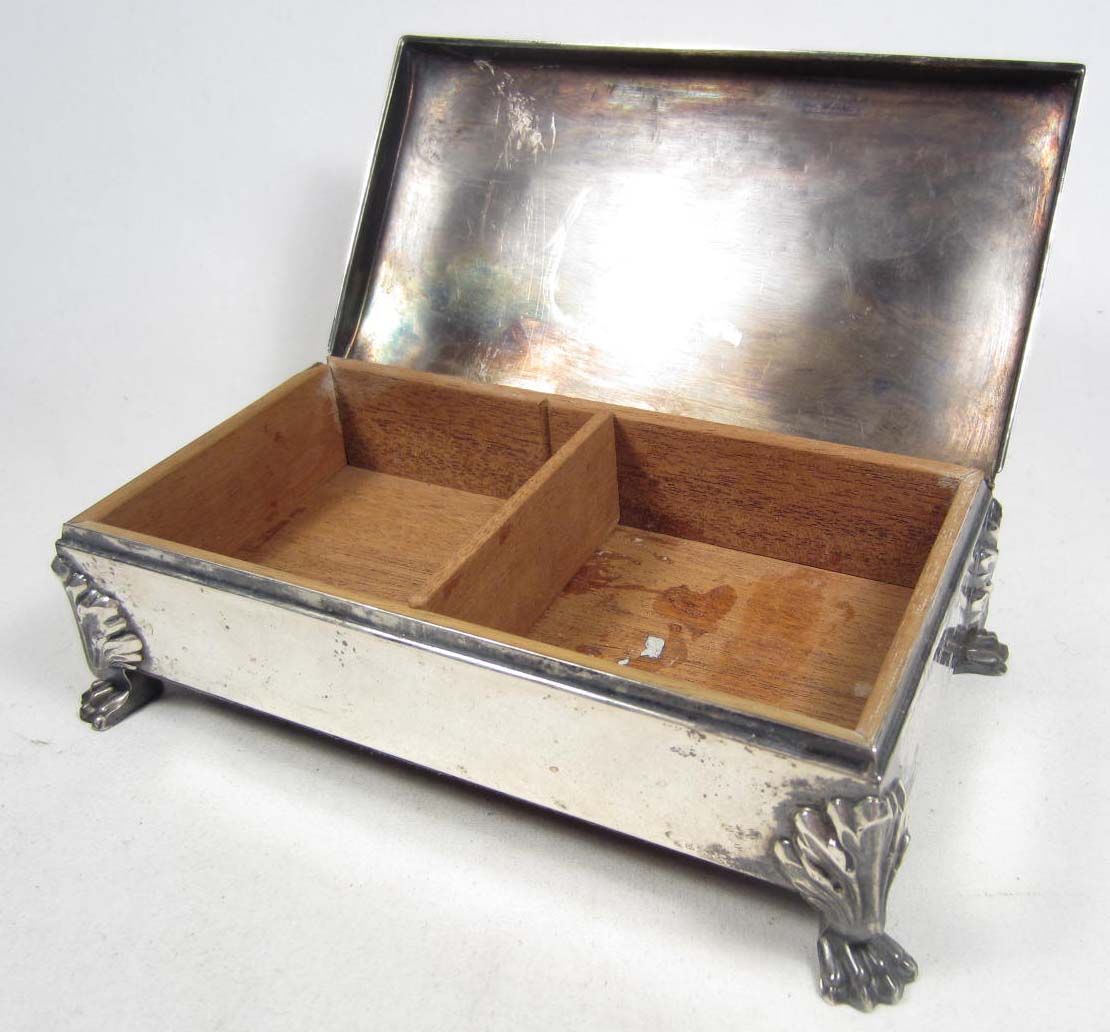GERMAN NAZI WAFFEN SS OFFICERS DESK CIGARETTE CASE