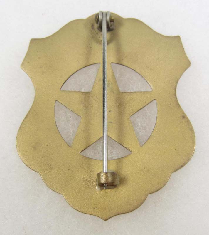OLD WEST US MARSHAL LAW BADGE