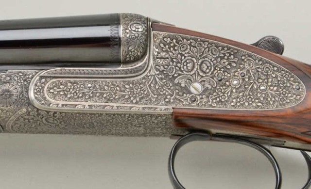 Vincenzo Bernardelli full side lock double barrel S x S shotgun ...