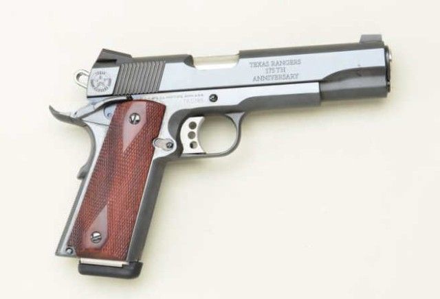 Pair of Colt gold cup trophy model 45ACP cal, semi auto pistols in ...