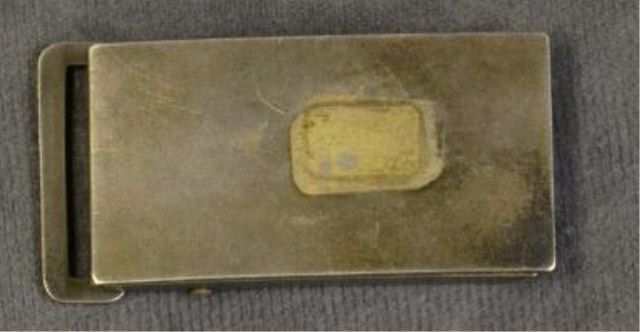 Finley handcrafted Japanese belt buckle with hinged door showing erotic ...