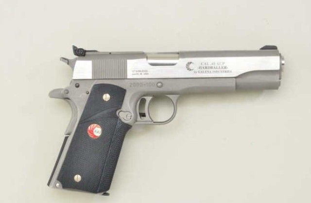 AMT 45 auto caliber Hardballer by Galena Industries special serial ...