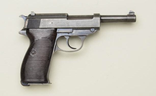German Walther P-38 ac 41 marked semi-auto pistol, 9mm cal., 5” barrel ...