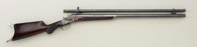 Remington-Hepburn No. 3 Match rifle, 32/40 B & M caliber, 30” half ...
