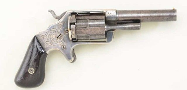 Slocum sliding sleeve revolver by Brooklyn Firearms Company 32 rim fire ...