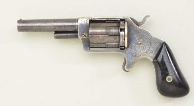 Slocum sliding sleeve revolver by Brooklyn Firearms Company 32 rim fire ...