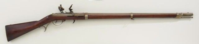 U.S. Model 1819 Hall breech loading Flintlock rifle 2nd type marked “J ...