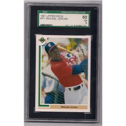 1991 Upper Deck Michael Jordan Rookie Baseball Card #SP1-Graded in EX ...
