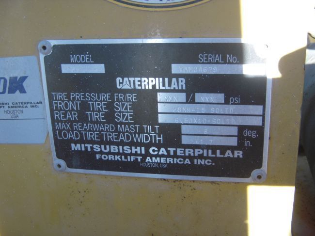 Caterpillar GP30 Warehouse Forklift