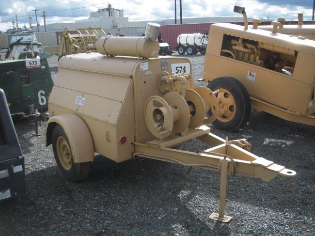 Ingersoll Rand GyroFlo 150S S/A Towable Air Compressor