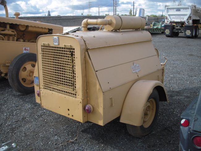 Ingersoll Rand GyroFlo 150S S/A Towable Air Compressor
