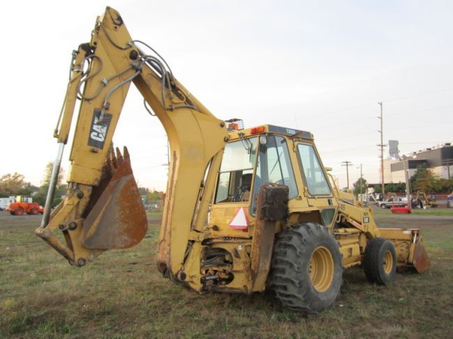 1990 Caterpillar 446 Loader Backhoe