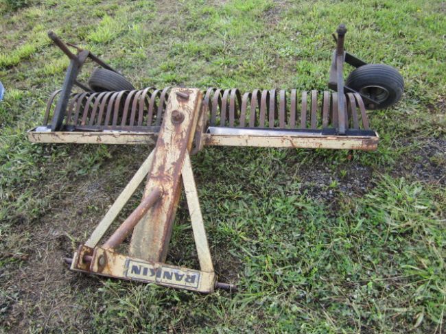 Rankin 3 Point Rake Attachment