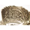 Old Pawn Navajo Mountain Turquoise Sterling Silver Cuff Bracelet - Ben ...