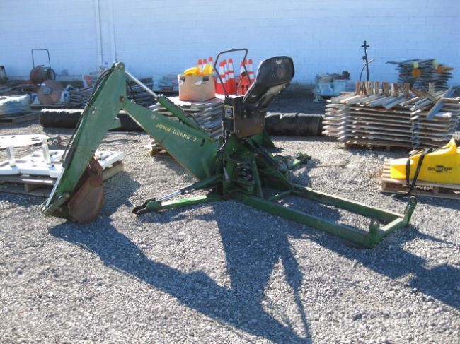 John Deere 7 Backhoe Attachment