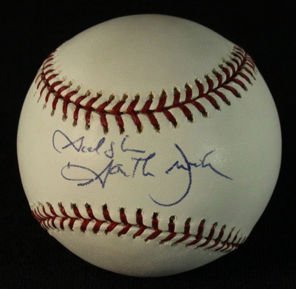 Garth Brooks Signed OML Baseball Inscribed "God Bless" (JSA COA)