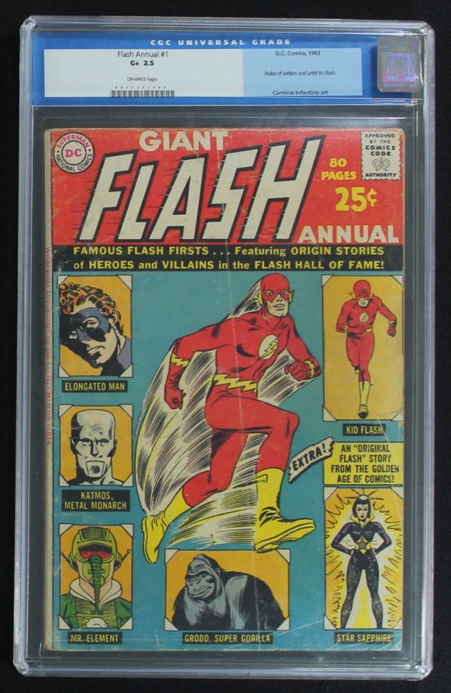 Giant Flash Vintage Comic Book (Graded 2.5)