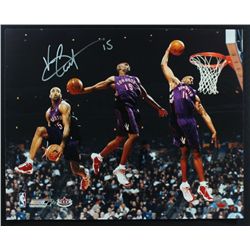 Vince Carter Signed Raptors 16x20 Photo (Fleer)