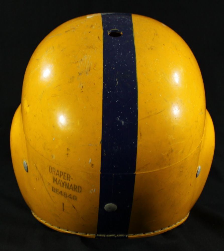 Vintage Draper-Maynard Football Helmet and Shoulder Pads