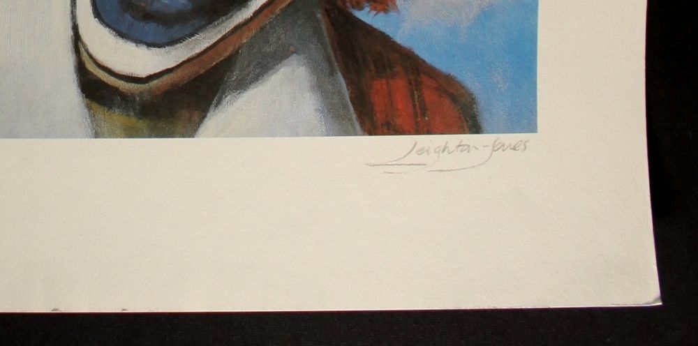 Barry Leighton Jones Signed Famous Clowns 26x33 Limited Edition ...