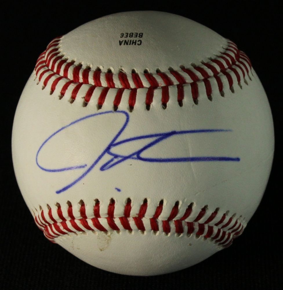 Josh Hamilton Signed OL Baseball (GA)
