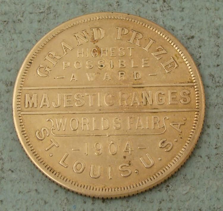 Rare 1904 Grand Prize St Louis Worlds Fair Token Hi Grd
