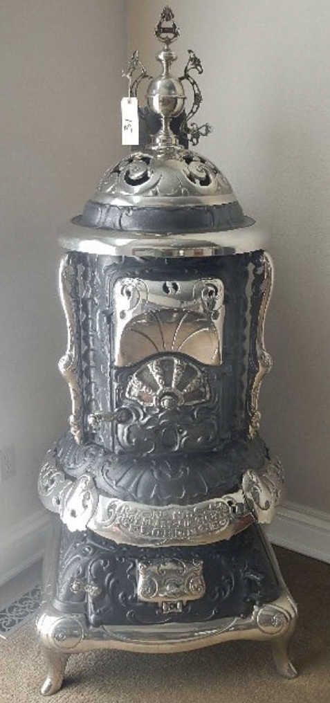Antique Pot Belly Air Tight Florence Stove N 155