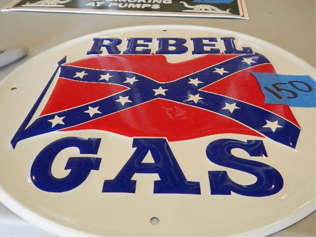 Rebel Gas Sign