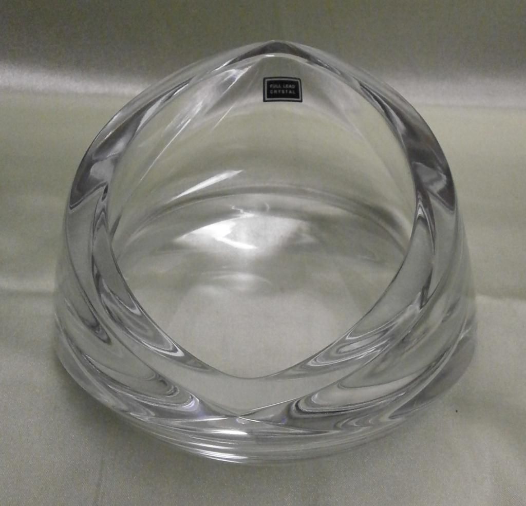 Nambe Lead Crystal 7" Spector Bowl w/Box