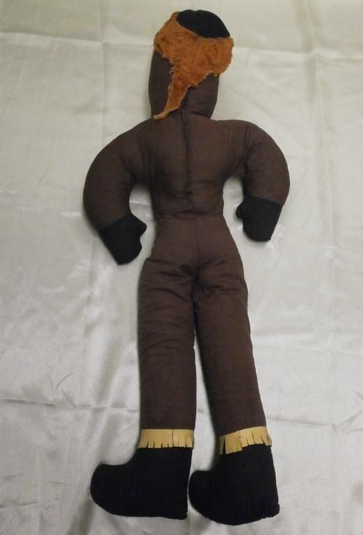 Vintage Daniel Boone Doll - 27" Tall